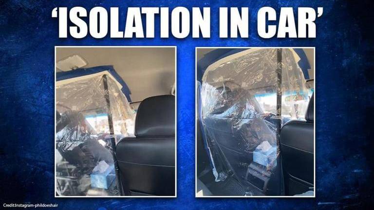US: Cab driver makes compartment in car using plastic to prevent ...