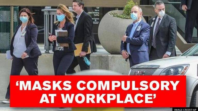France to make face masks compulsory in vast majority of workplaces ...
