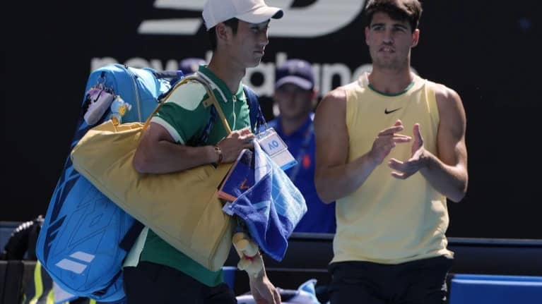 Australian Open: 'baby' Carlos Alcaraz plays someone younger than him ...