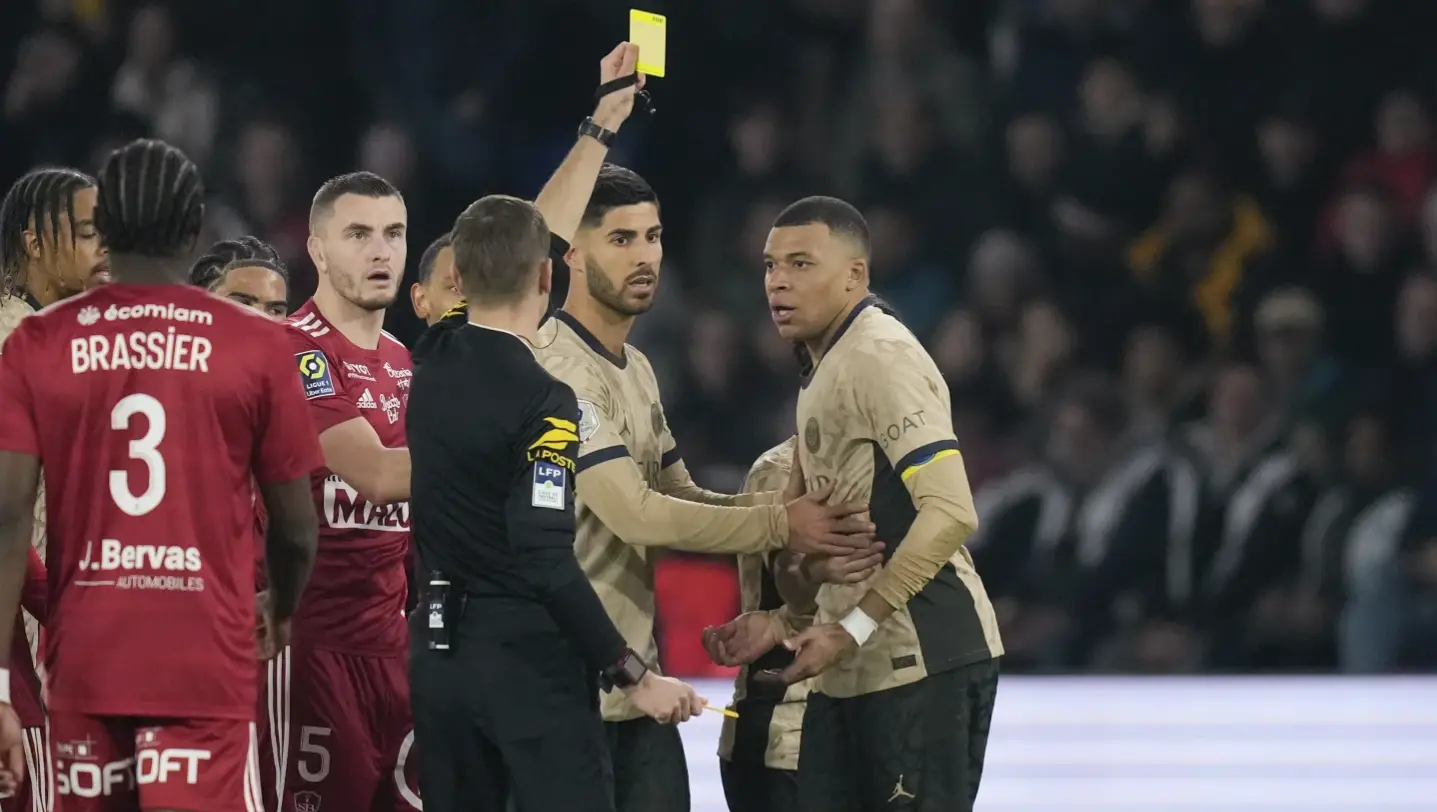 French leader PSG blows two-goal lead in home draw with Brest; Lille ...