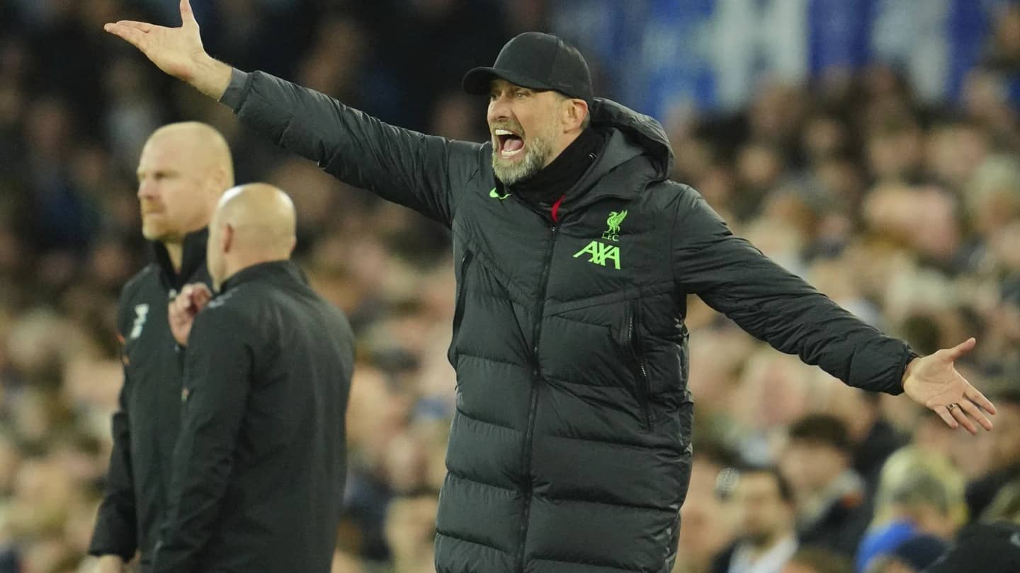 Liverpool's Premier League title hopes hit by 2-0 loss to Everton ...
