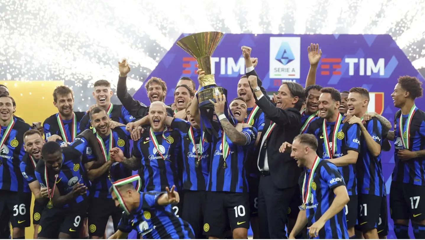 Stars shining at San Siro as Inter Milan celebrates 20th Serie A title ...