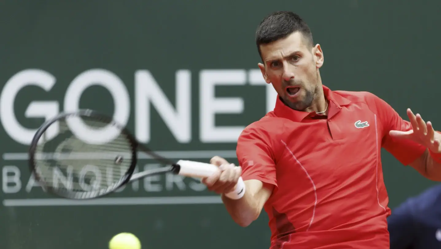 Novak Djokovic beats Hanfmann 6-3, 6-3 to reach Geneva Open ...