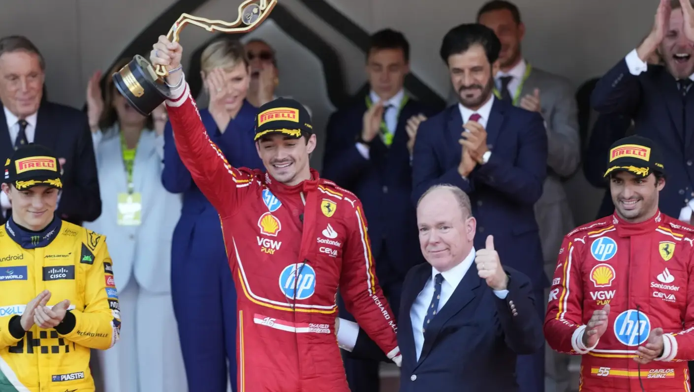 Charles Leclerc's win removes Monaco millstone; Ferrari boss hopeful ...