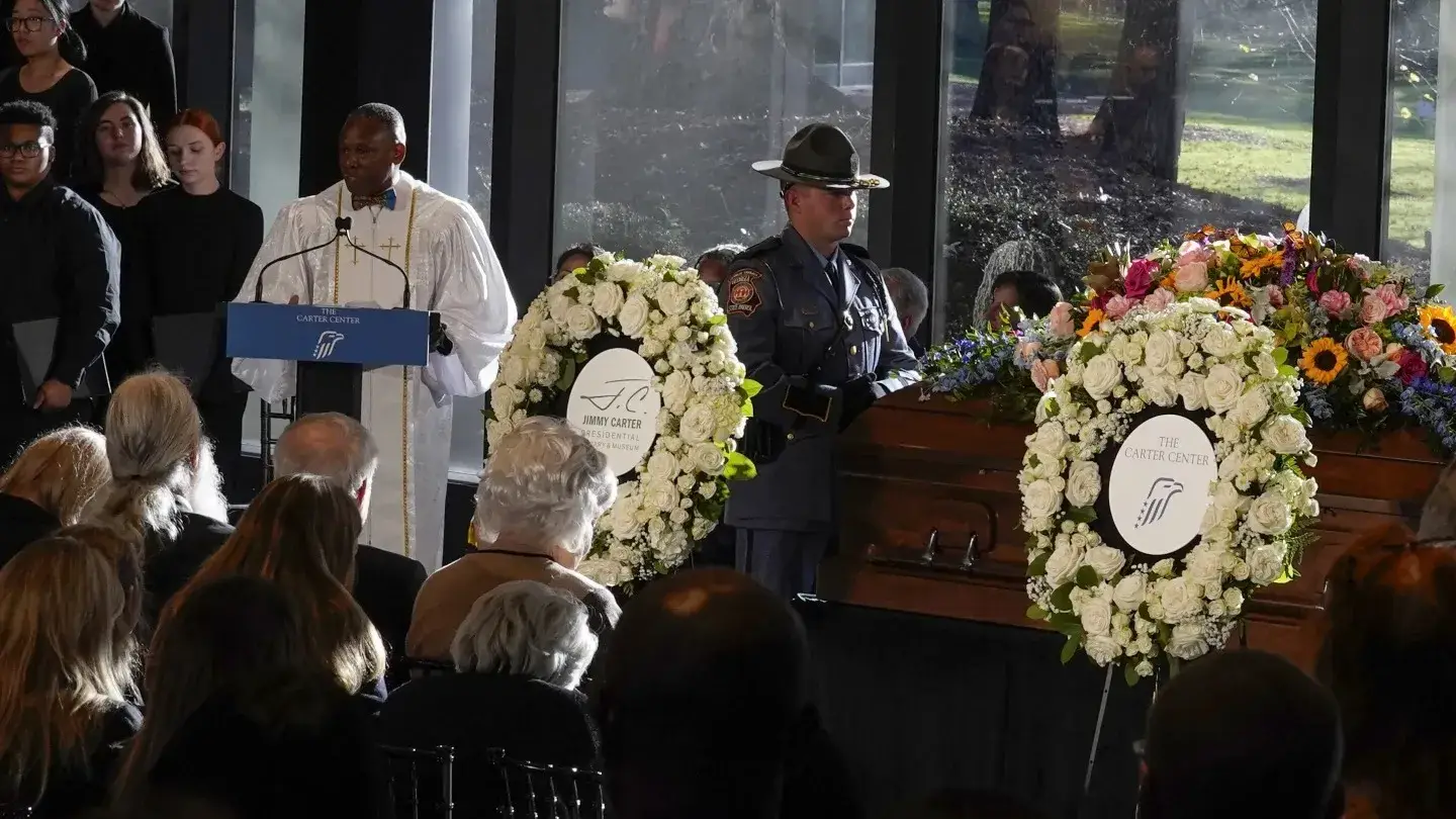 Former US President Jimmy Carter makes rare appearance for wife's memorial | Republic World
