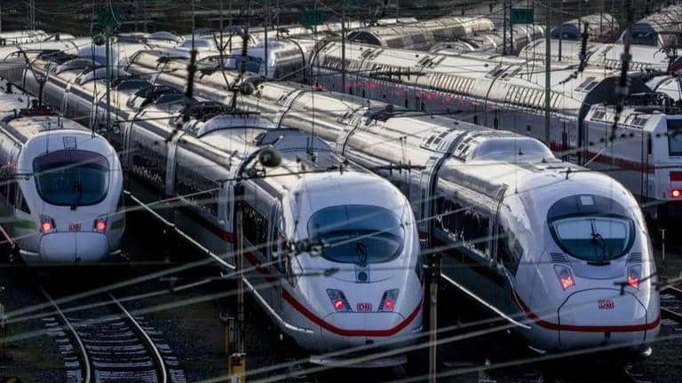 Eight hour strike brings German railways to standstill, hits 4 major ...