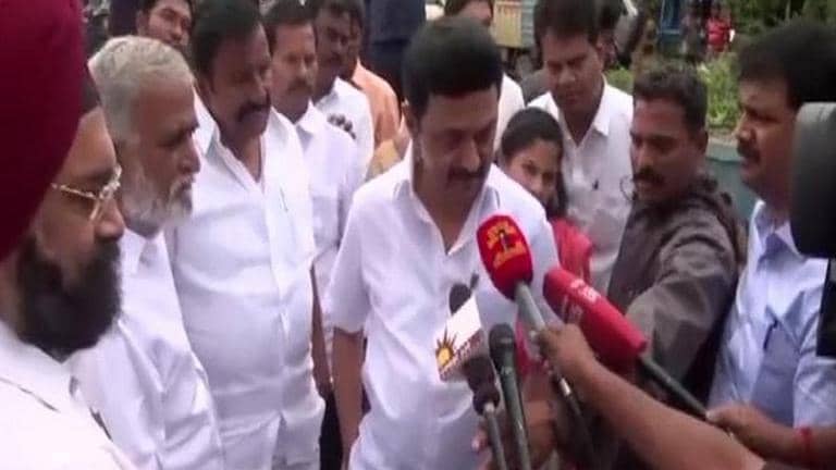 Tamil Nadu CM MK Stalin reviews construction of two-tier bus stand ...