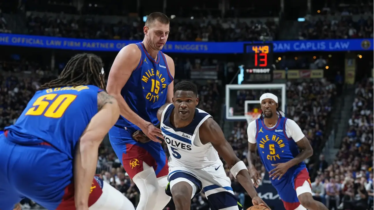 NBA Playoffs: T-Wolves STUN Nuggets in Game 1 of Western Conference ...