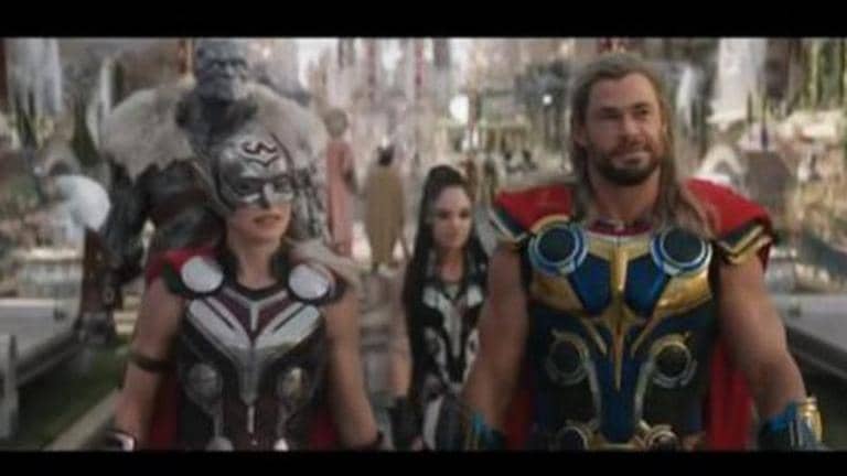 Thor: Love & Thunder new clip debuts at MTV Awards: Watch Thor and Jane Foster's encounter ...