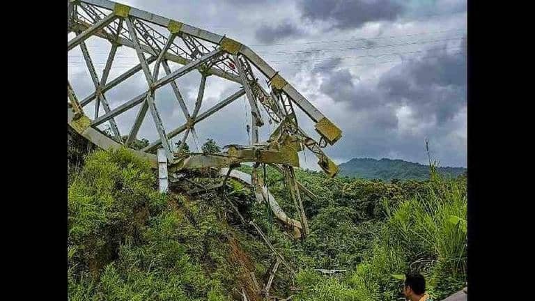 Distressed over loss of lives in Mizoram bridge collapse: President ...