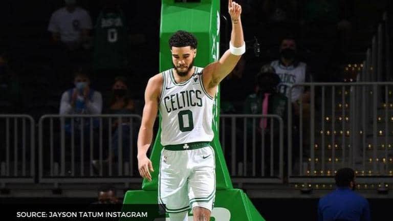 Boston Celtics star Jayson Tatum takes INHALER before every NBA game ...