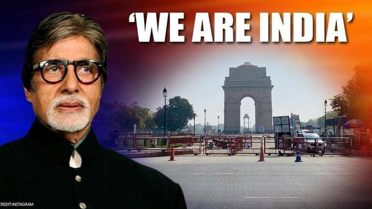 'An exemplary example': Amitabh Bachchan hails spirit of India ...