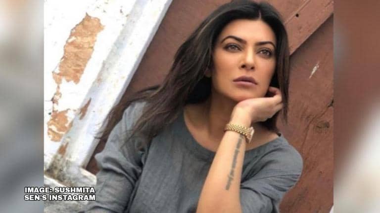 Sushmita Sen shares stunning sunset picture and it has special guest ...