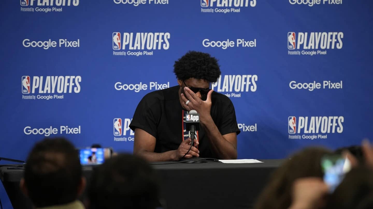 Philadelphia 76ers All-Star center Joel Embiid says he’s suffering from ...