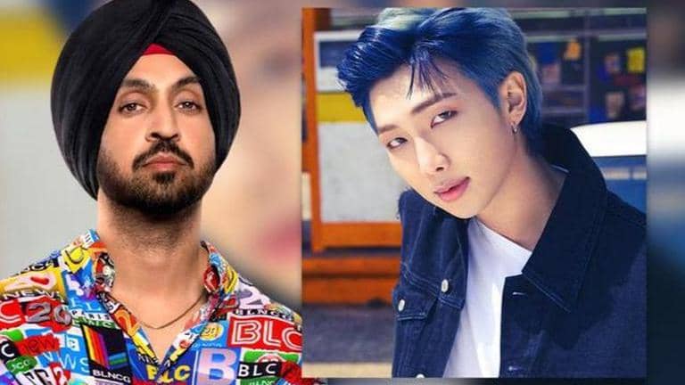 BTS fans speculate connection between RM and Diljit Dosanjh's new album ...