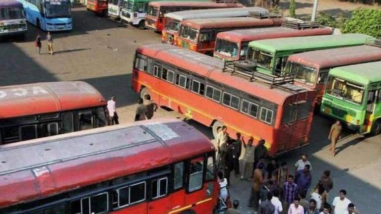 Maratha quota protests: 46 MSRTC bus depots shut; transport body ...
