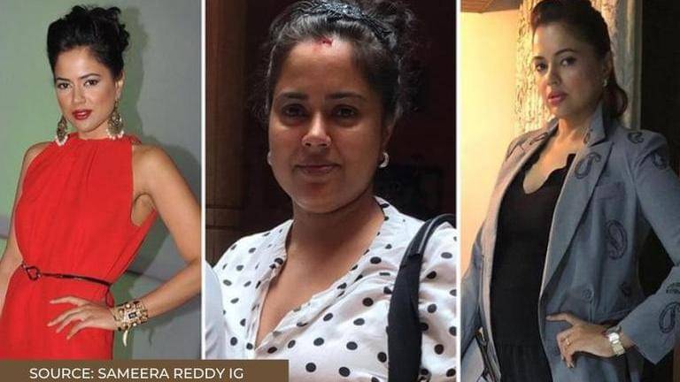 Sameera Reddy Celebrates Her Transformation From Padded Bras To Pure