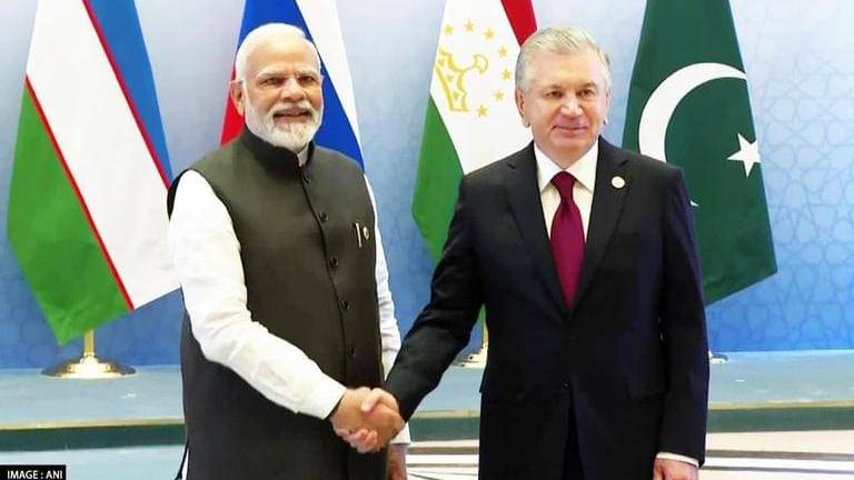 SCO Summit News: PM Modi welcomed by Uzbekistan President as 22nd SCO summit commences in ...