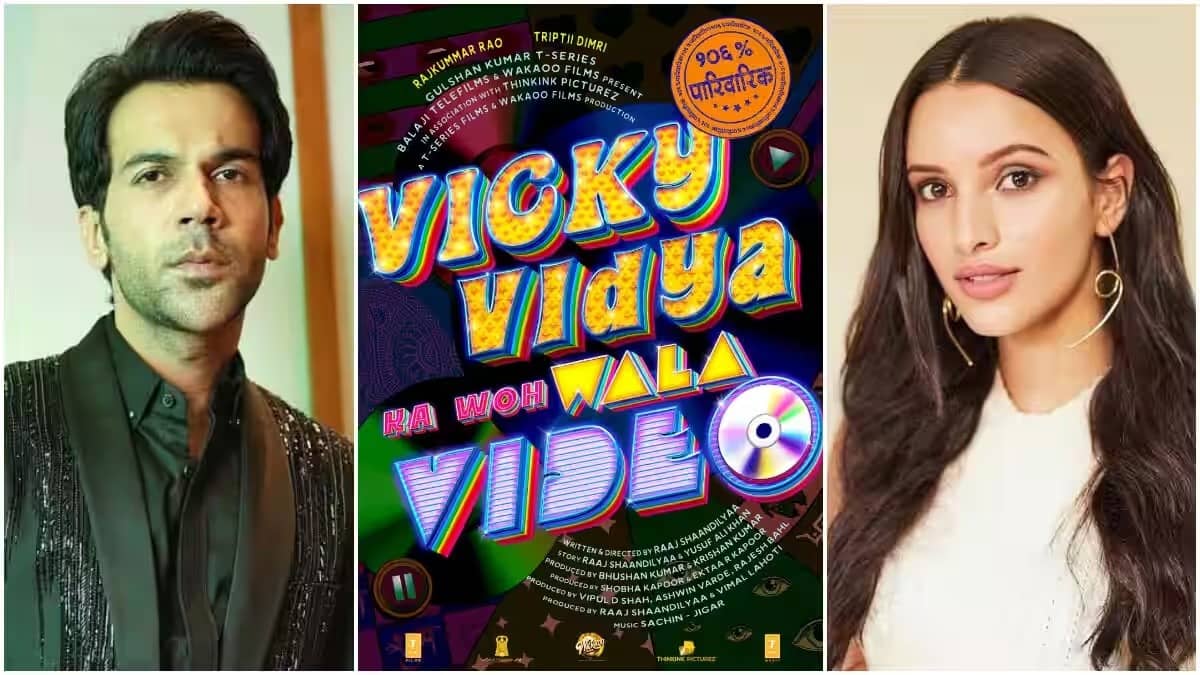 Rajkummar Rao-Triptii Dimri Starrer Vicky Vidya Ka Woh Wala Video Gets ...