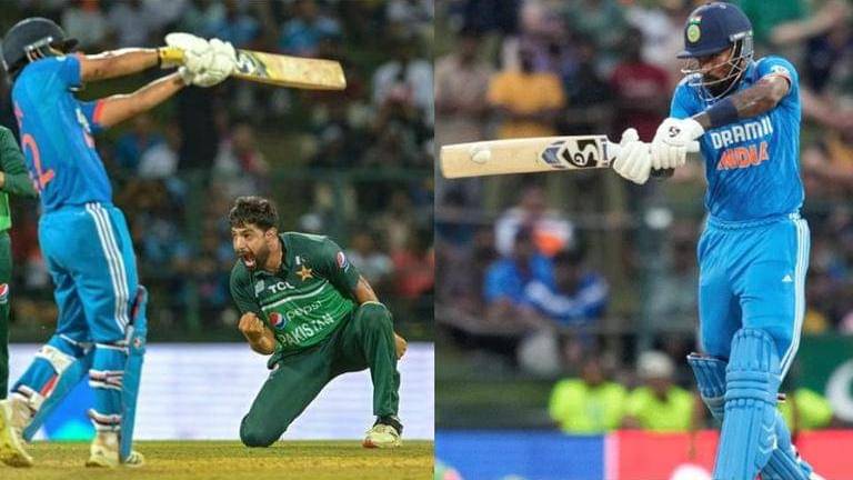 Hardik Pandya gives mouth-shutting response to Rauf after his send-off to Kishan - WATCH ...