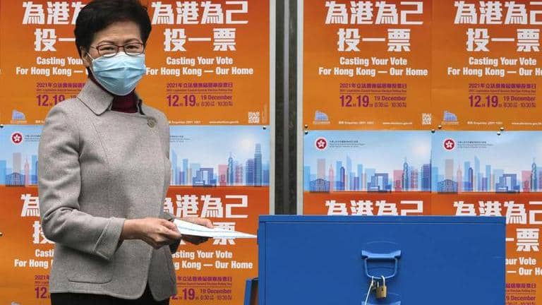 China: Hong Kong holds legislative elections with only CCP loyalists ...