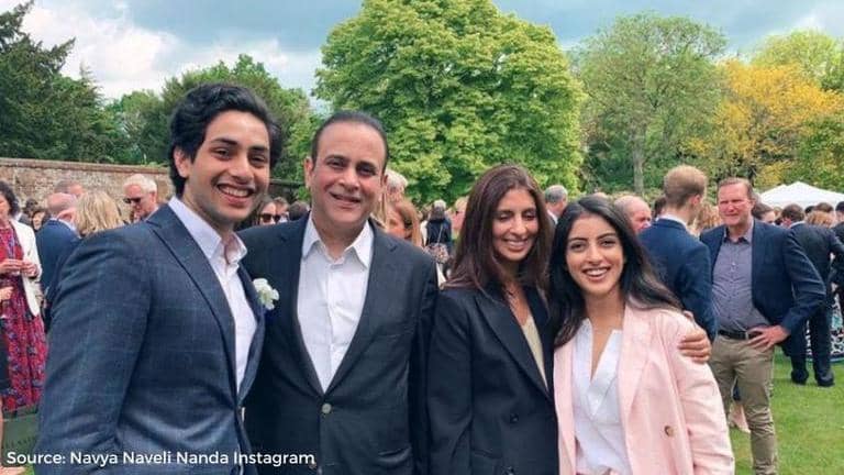 Navya Nanda shares sweet family photo on parents' birthday, says ...