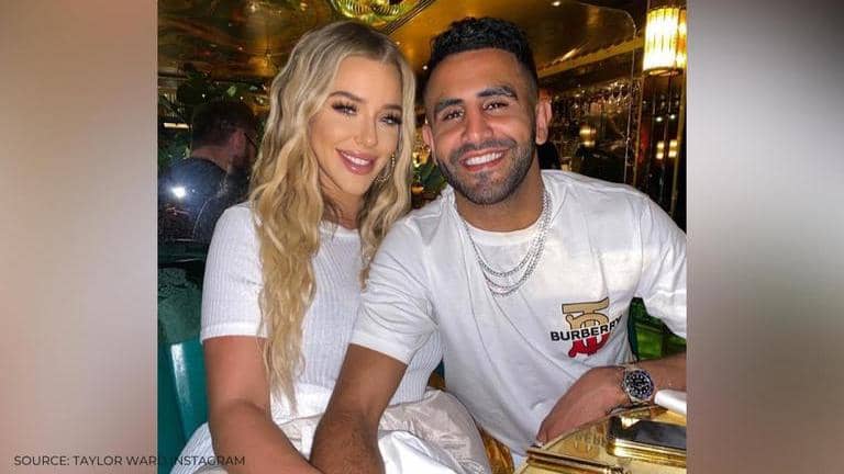 Man City's Riyad Mahrez, girlfriend ushered to safety after incident ...