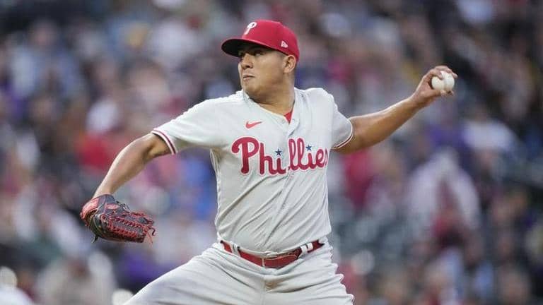 MLB Scores: Suárez uneven in return, Phillies top Rockies 7-4 as ...