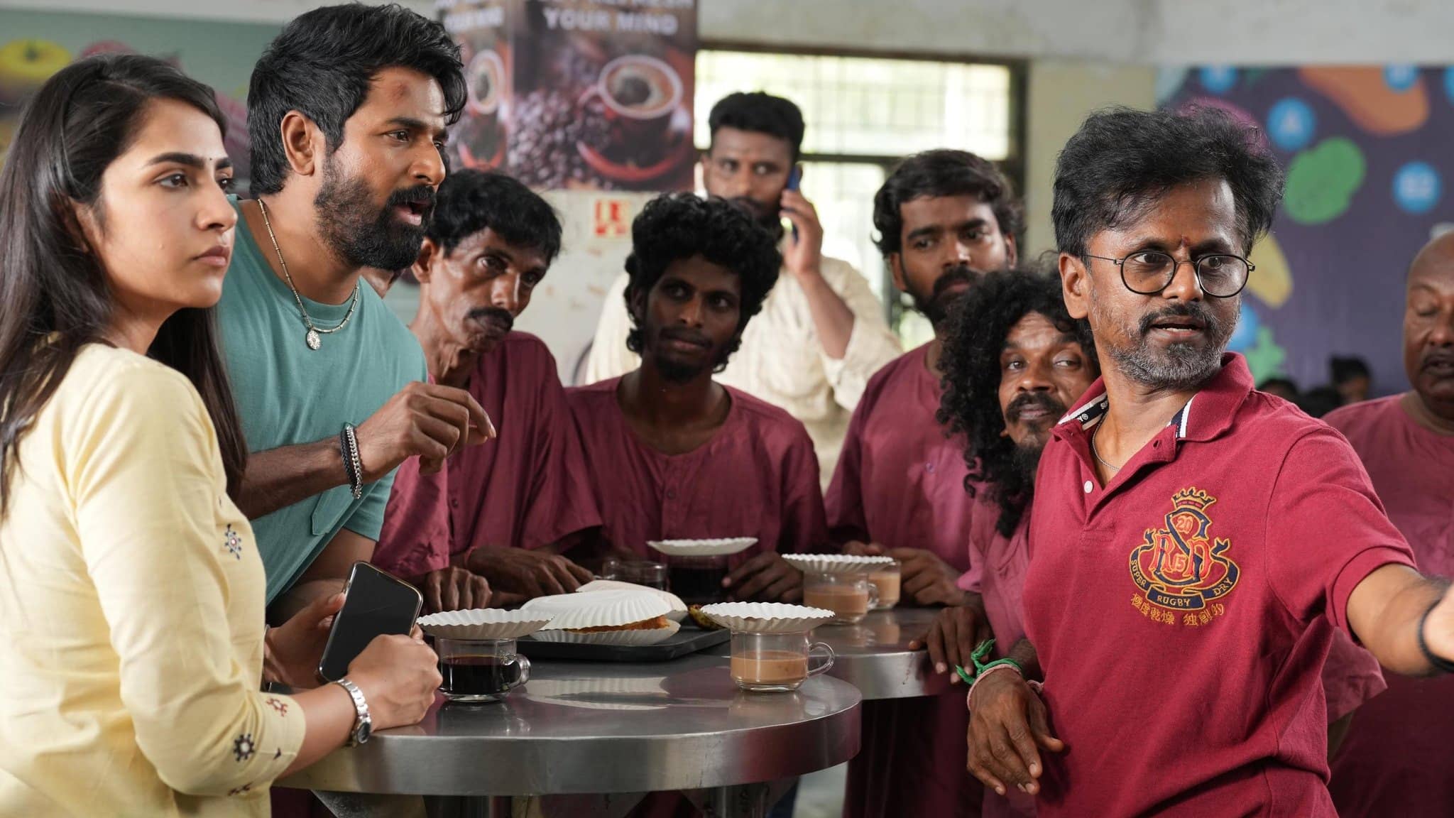 Sivakarthikeyan-Rukmini Vasanth Shoot For SK23 In Puducherry, Set Photo ...