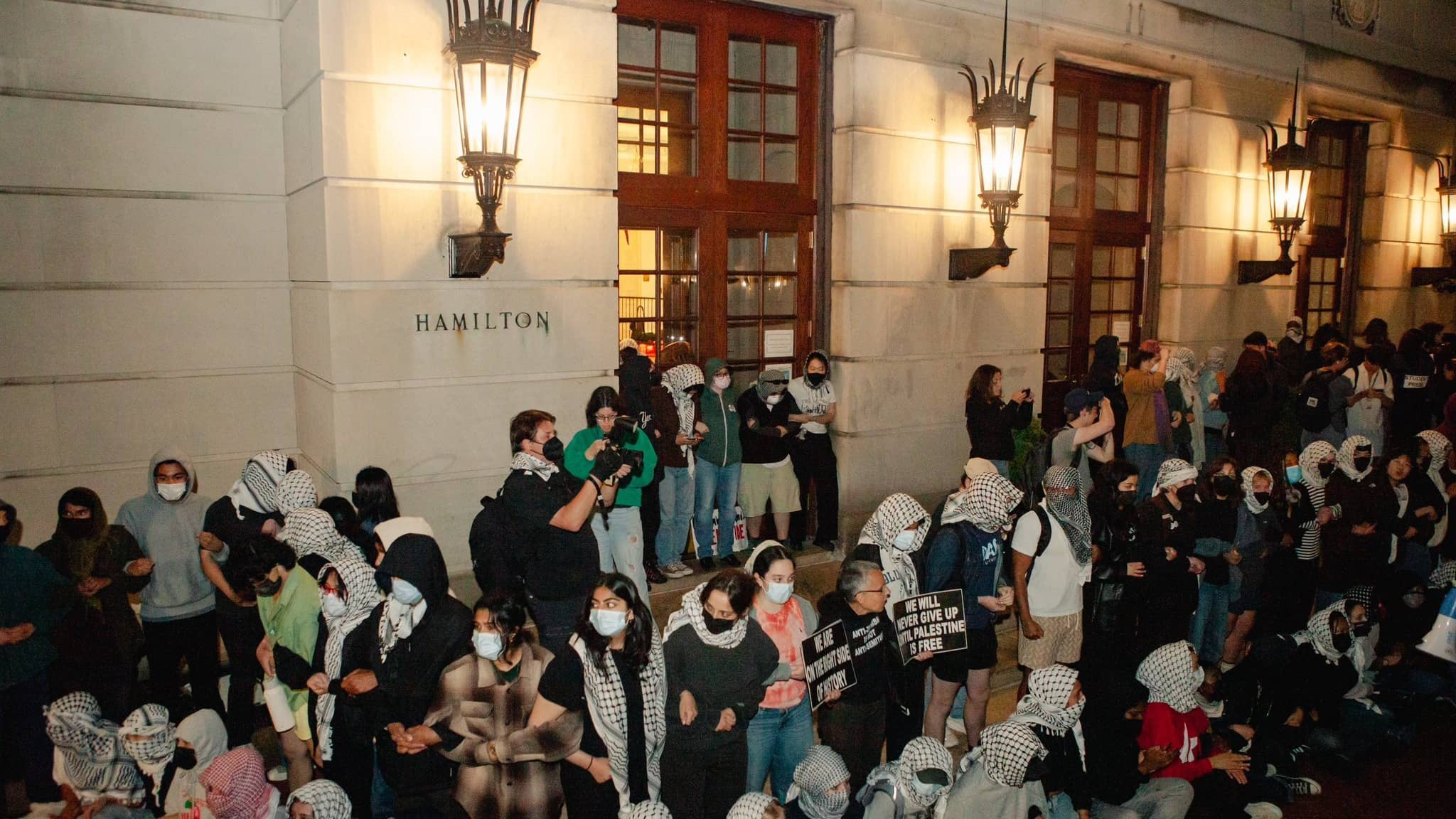 Hamilton Hall Occupied by Anti-Israel Protestors, Confirms Columbia ...