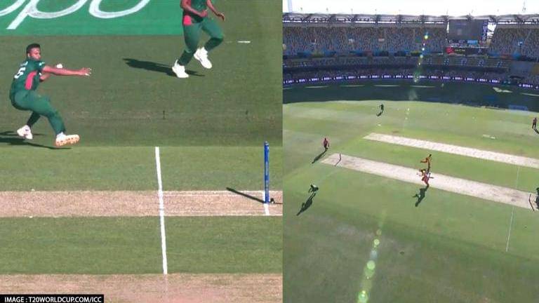 Shakib attempts three-dimensional turn to run-out Zimbabwe batter with ...