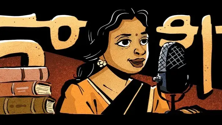 Google Doodle honors Indian broadcaster who reported on war while ...