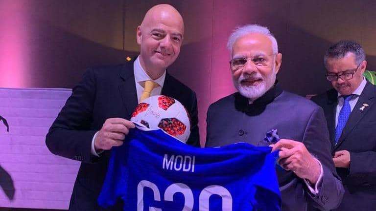 FIFA chief Gianni Infantino might call on PM Modi next month to discuss ...