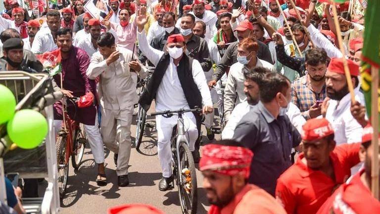 UP News: Akhilesh Yadav to march towards UP Vidhan Bhavan with SP ...