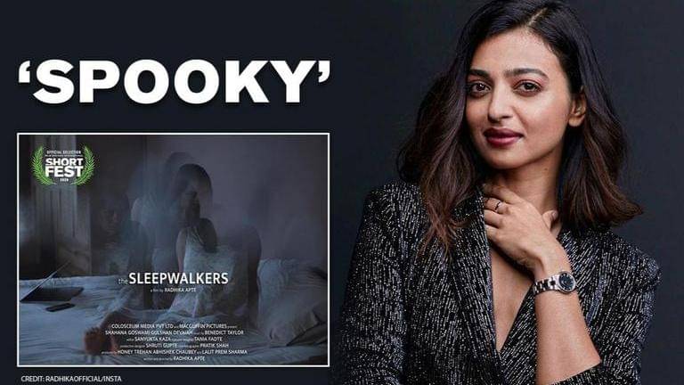 Radhika Apte shares mystifying teaser of her first directorial venture 'The Sleepwalkers ...