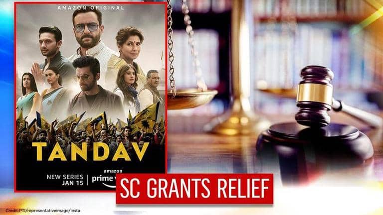 In 'Tandav' case, SC grants relief to Amazon Prime executive; comments ...