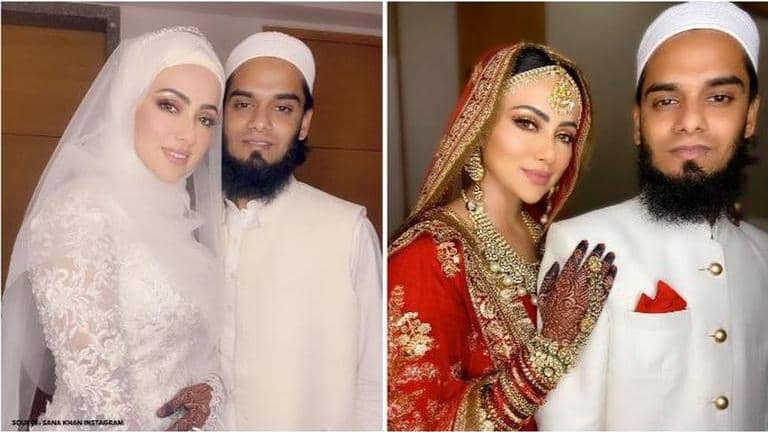 Sana Khan's wedding, post-wedding pictures with Anas Saiyed are totally adorable! | Republic World