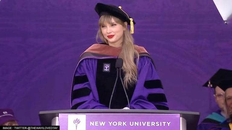'Dr. Taylor Swift': Fans congratulate singer on receiving honorary ...