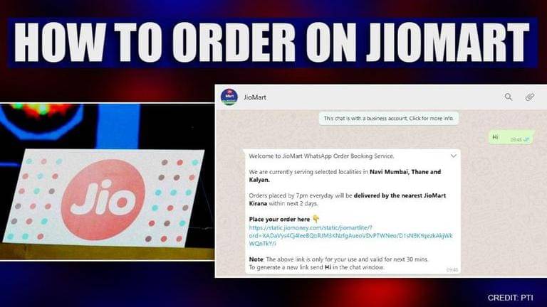 JioMart-WhatsApp ordering number rolled out days after Jio-Facebook ...