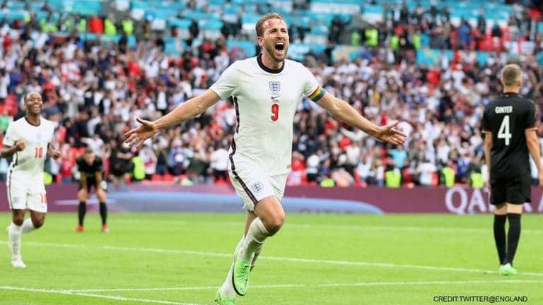 England defeat Germany 2-0 at Wembley to eliminate their arch-rivals ...