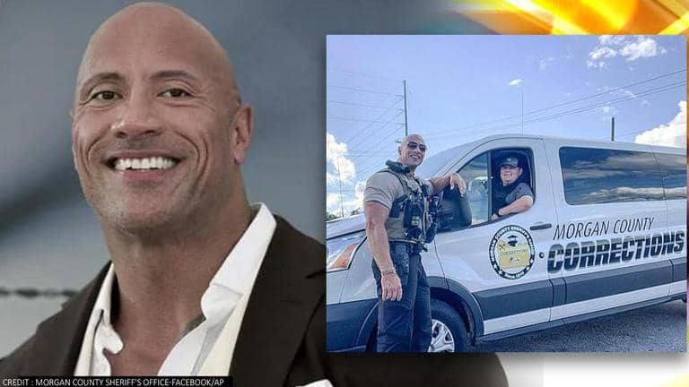Dwayne Johnson has a doppelganger in a police officer, netizens call ...