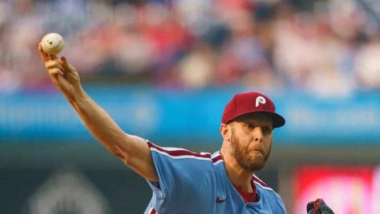 MLB: Wheeler working on no-hitter for Phillies through 7 innings ...