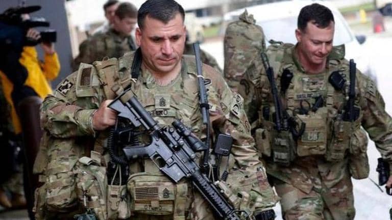 US does combat deployment of troops in Estonia near Russian border ...