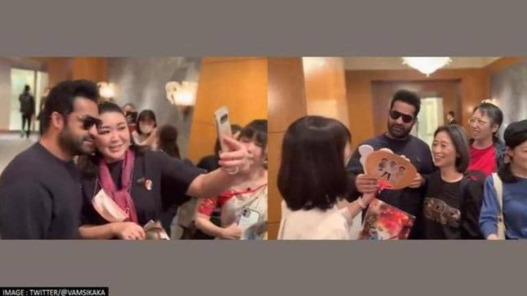 'RRR' mania grips Japan: Jr NTR receives love from fans, admirers get ...