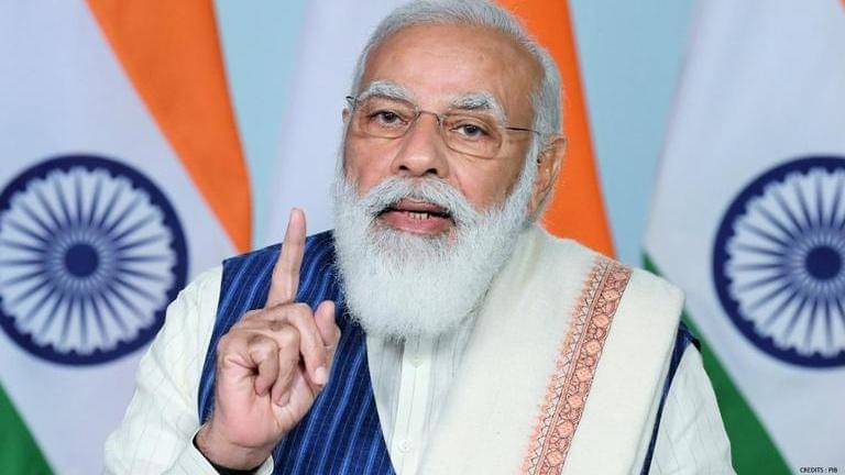 PM Modi lays foundation stone of rural drinking water projects in UP ...