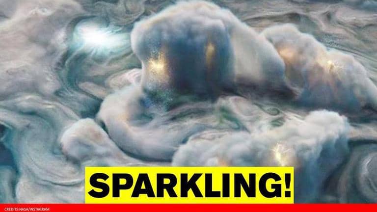 NASA's Juno mission spots 'shallow lightning' across Jupiter's cloud ...