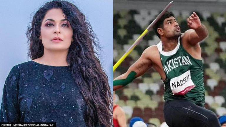 Pakistani actor Meera mocked as she mistakes Olympic hero Arshad Nadeem ...