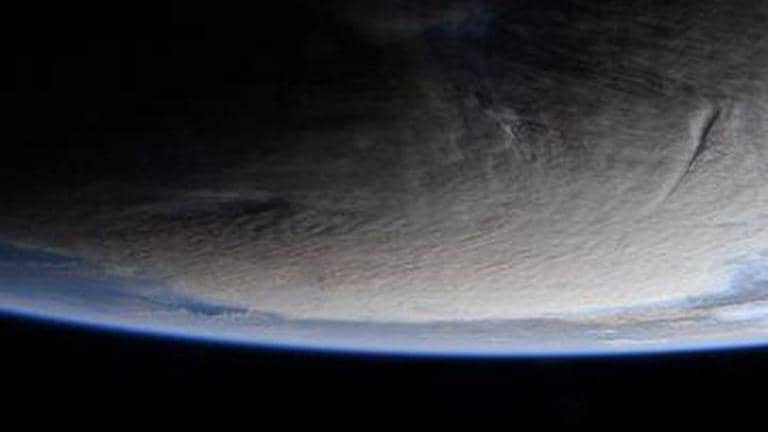 NASA shares aftermath images of Tonga's volcanic eruption as glimpsed ...