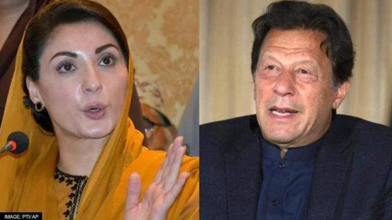 Maryam Nawaz asks father Nawaz Sharif to lend 'courage' to Imran Khan over avoiding arrest ...