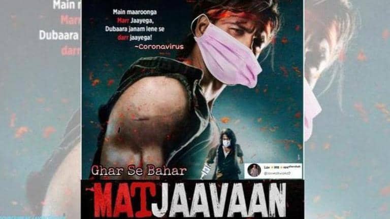 Sidharth Malhotra's 'Marjaavaan' poster gets a COVID-19 twist,turned ...